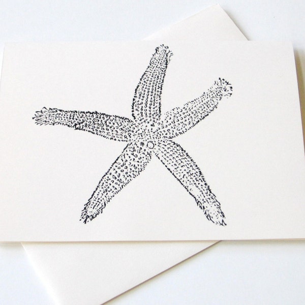 Starfish Stationery - Etsy