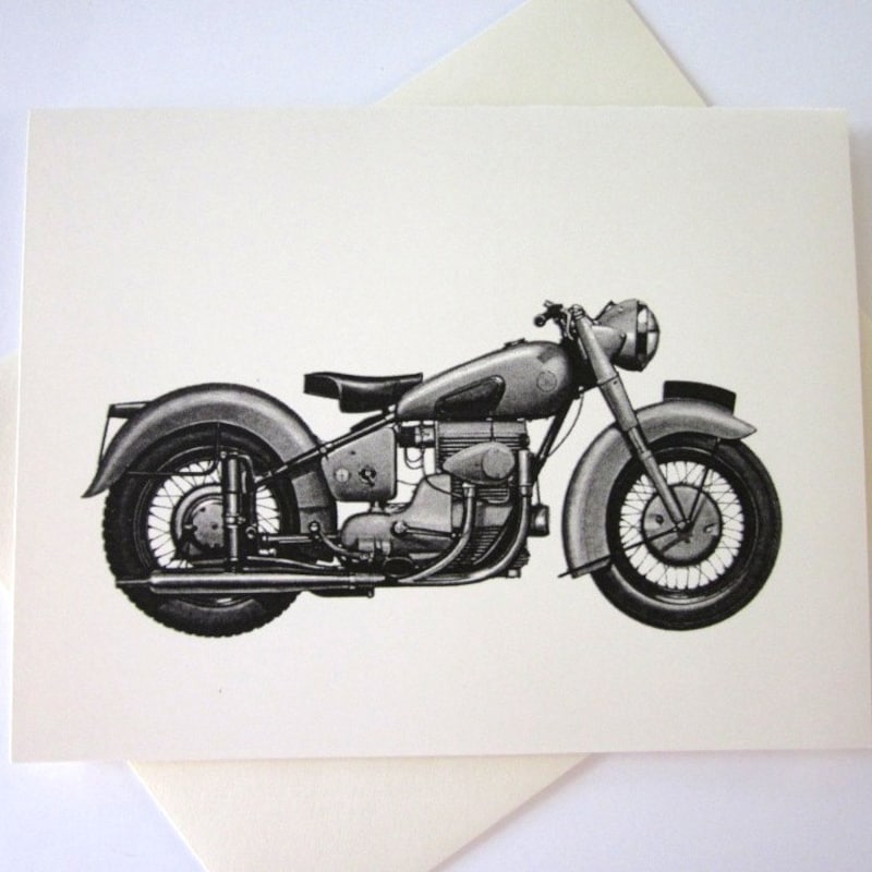 Motorcycle Cards - Etsy
