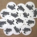 Sea Turtle Tags Round Paper Gift Tags Set of 10 - Etsy