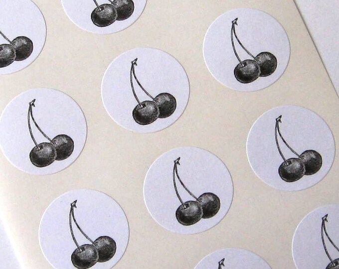 Cherub Angel Stickers One Inch Round Seals | Etsy