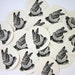 Rabbit Tags Round Paper Gift Tags Set of 10 - Etsy