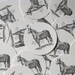 Horse Tags Round Gift Tags Set of 10 - Etsy