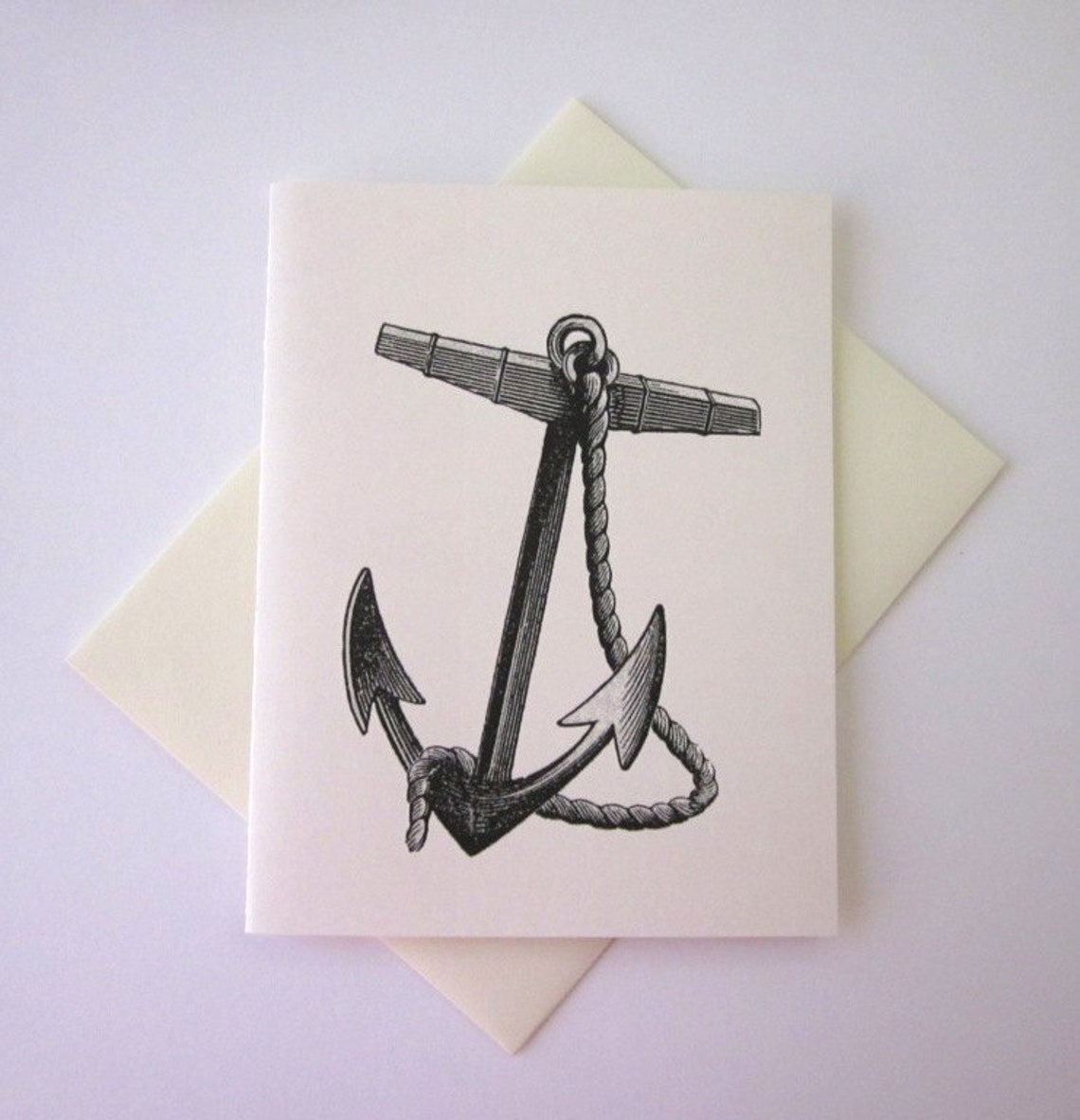 Anchor and Rope Tags Round Paper Gift Tags Set of 10 - Etsy