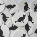 Black Cat Tags Round Gift Tags Set of 10 - Etsy