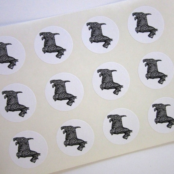 Scottie Dog Stickers - Etsy