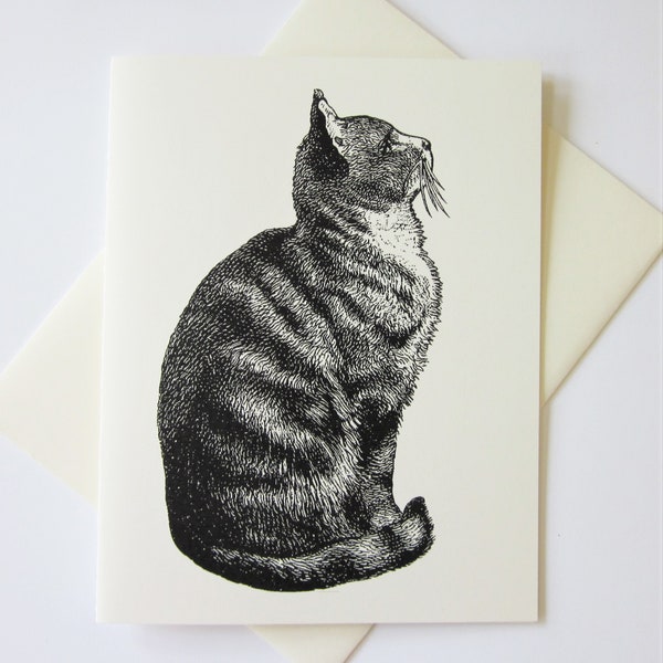 Cat Note Cards - Etsy