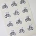 Tricycle Stickers One Inch Round Seals - Etsy