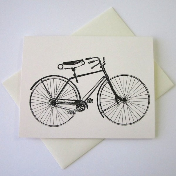 Bicycle Note Cards - Etsy
