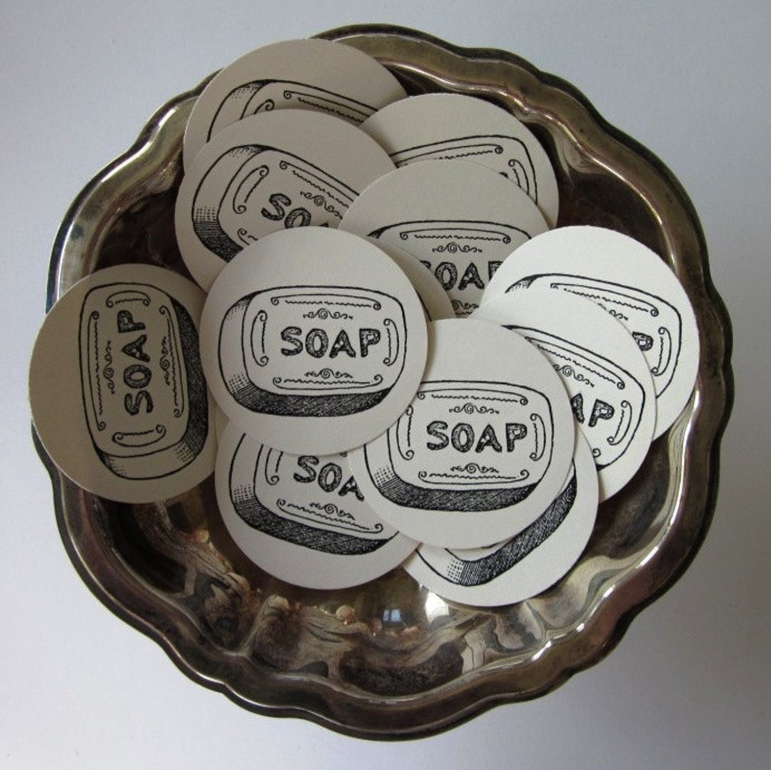 Soap Tags Round Gift Tags Set of 10 - Etsy