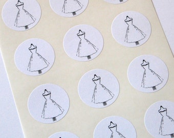 Dress Stickers - Etsy