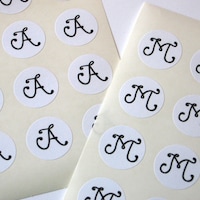 Letter A Sticker | Customizable Vinyl Letter Decal for Crafting ...