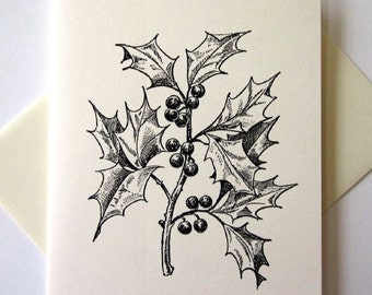 Pine Cone Note Cards Stationery Set of 10 Cards With Matching - Etsy