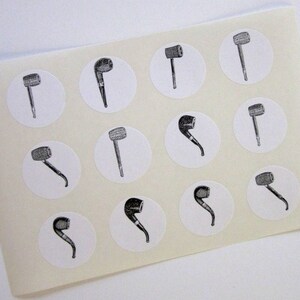 Pipe Stickers One Inch Round Seals - Etsy
