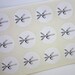Flatware Knife Spoon Fork Stickers One Inch Round Seals - Etsy