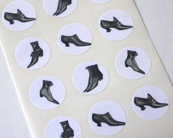 Sewing Machine Stickers One Inch Round Seals | Etsy