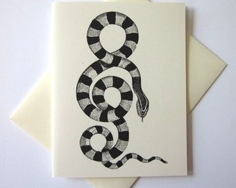 Spider Note Cards Set of 10 in White or Ivory With Matching | Etsy