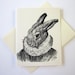 Rabbit Note Cards Set of 10 With Matching Envelopes - Etsy