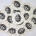 Ladybug Tags Round Paper Gift Tags Set of 10 - Etsy
