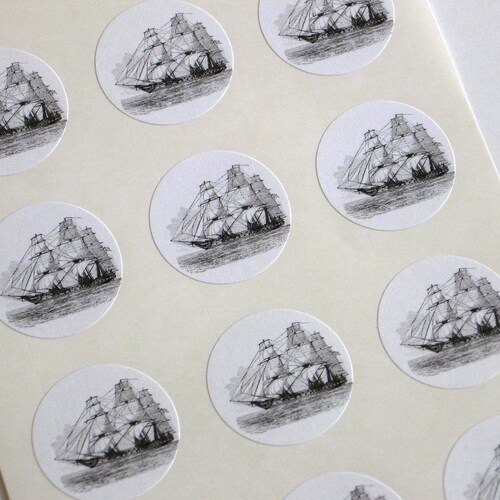 Art Statue Stickers One Inch Round Seals - Etsy