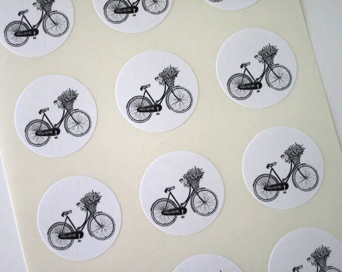 Botanical Branch Stickers One Inch Round Seals - Etsy