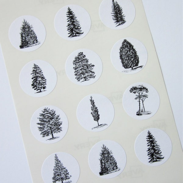Tree Stickers - Etsy