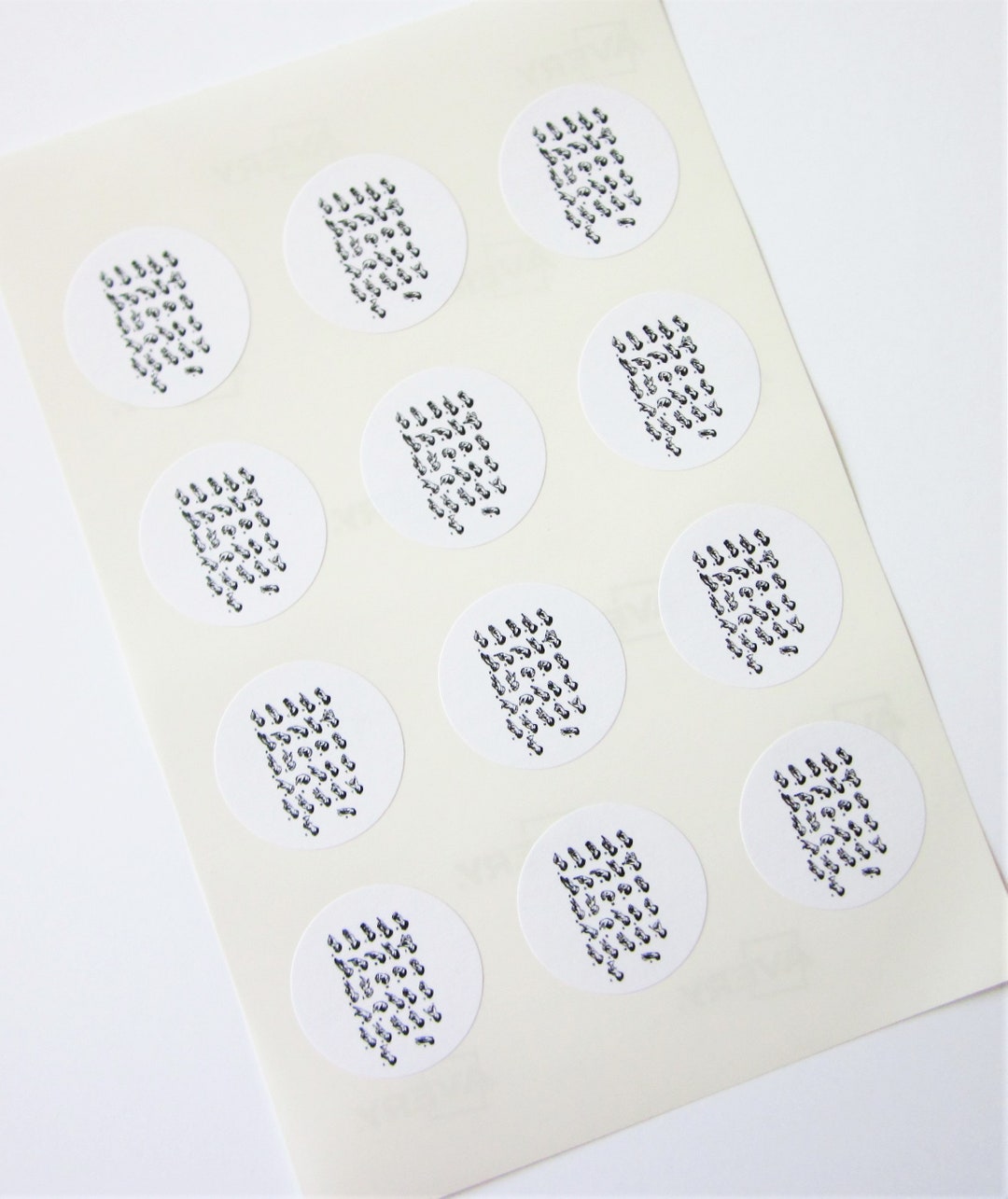 Sign Language Stickers One Inch Round Seals - Etsy