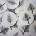 Winter Tree Tags Round Gift Tags Set of 10 - Etsy