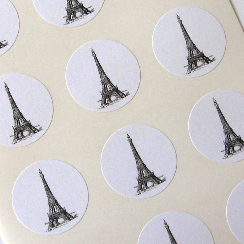 Eiffel Tower Sticker - Etsy