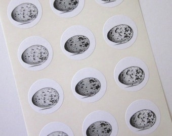 Eye Stickers One Inch Round Seals - Etsy