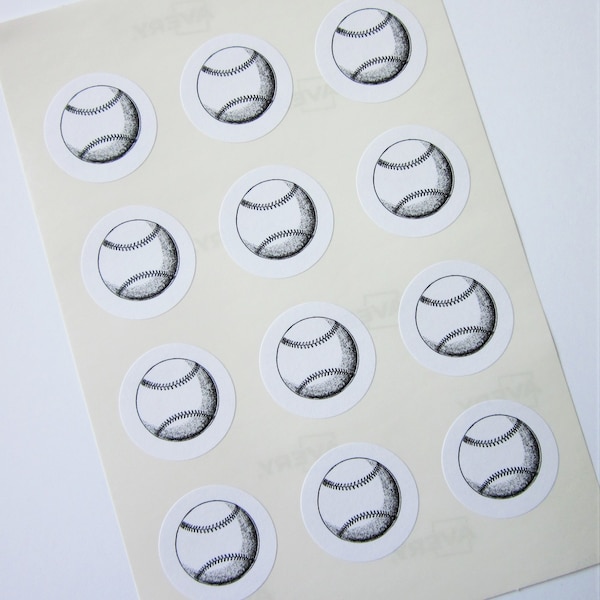 Baseball Stickers - Etsy