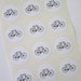 Bicycle Stickers One Inch Round Seals - Etsy