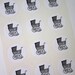 Vintage Baby Carriage Pram Stickers One Inch Round Seals - Etsy