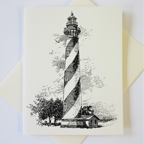 Lighthouse Note Cards - Etsy