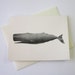Whale Note Cards Stationery Set of 10 Cards With Matching Envelopes - Etsy
