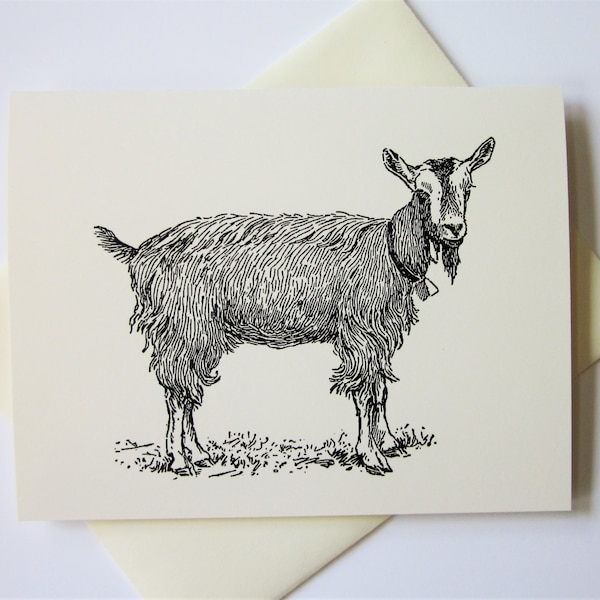 Goat Note Cards - Etsy