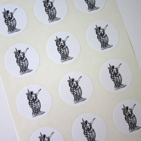 Lady Liberty Sticker - Etsy