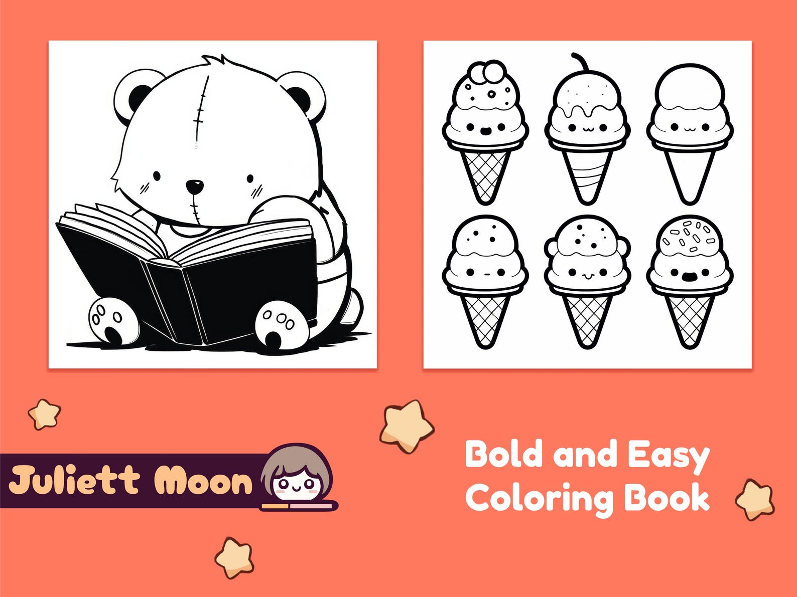 Kawaii Mania: World of Colors. Cozy, Bold and Easy Coloring Book - Etsy