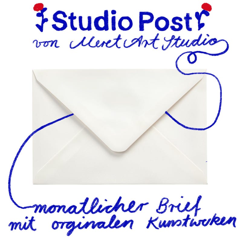 Studio Post - Monthly Snail Mail Art Subscription With Postcard/art ...