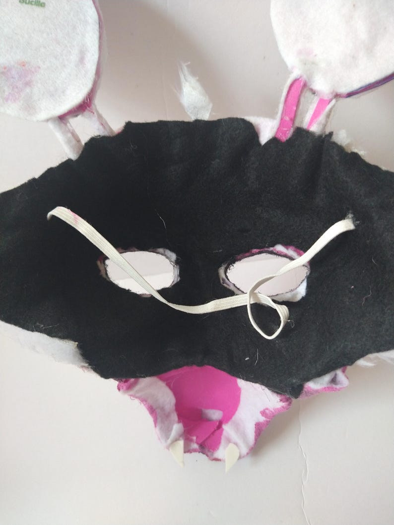 Custom FNAF Funtime Foxy Inspired Mask: Handmade Therian Cosplay ...
