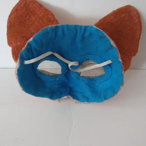Custom Sphinx/hairless Cat Therian Mask Handmade Furry Accessory Felted ...