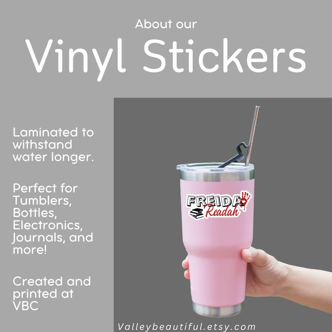 Freida Mcfadden Sticker - Custom Freida Readah Book Sticker, Vinyl ...