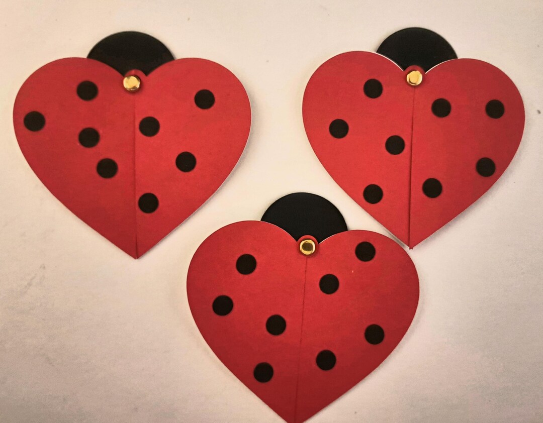 Ladybug Valentine's Day Cards - Etsy