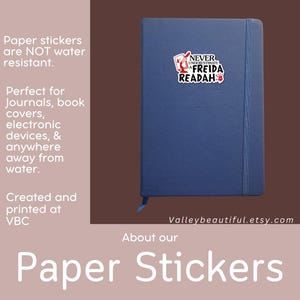 Freida Readah Book Sticker - Custom Freida Mcfadden Sticker, Vinyl ...