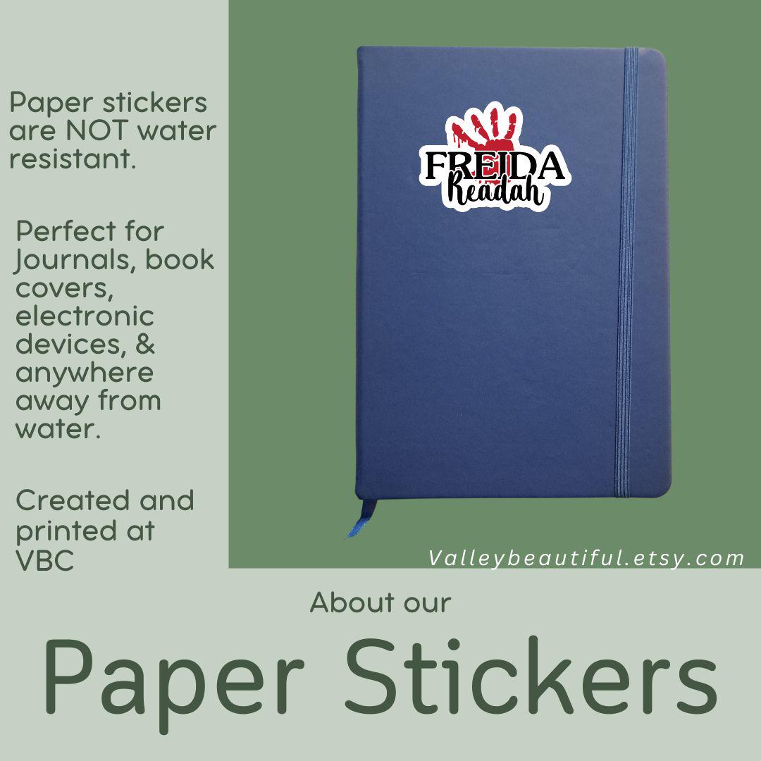 Freida Mcfadden Book Sticker - Custom Freida Readah Sticker, Vinyl ...