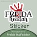 Freida Mcfadden Book Sticker - Custom Freida Readah Sticker, Vinyl ...