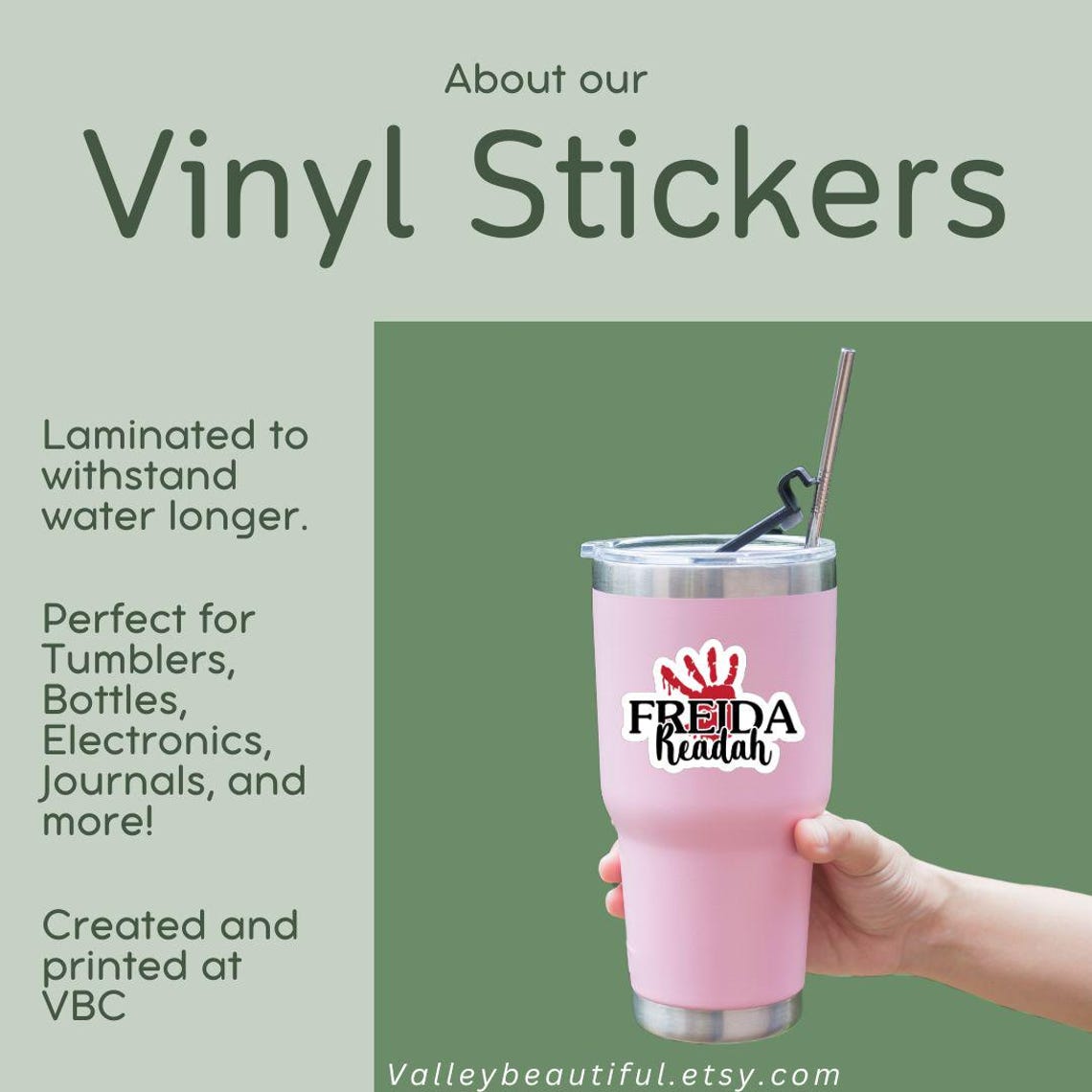 Freida Mcfadden Book Sticker - Custom Freida Readah Sticker, Vinyl ...