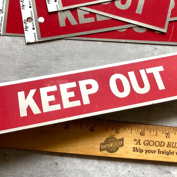 In and Out Door Sign - Etsy