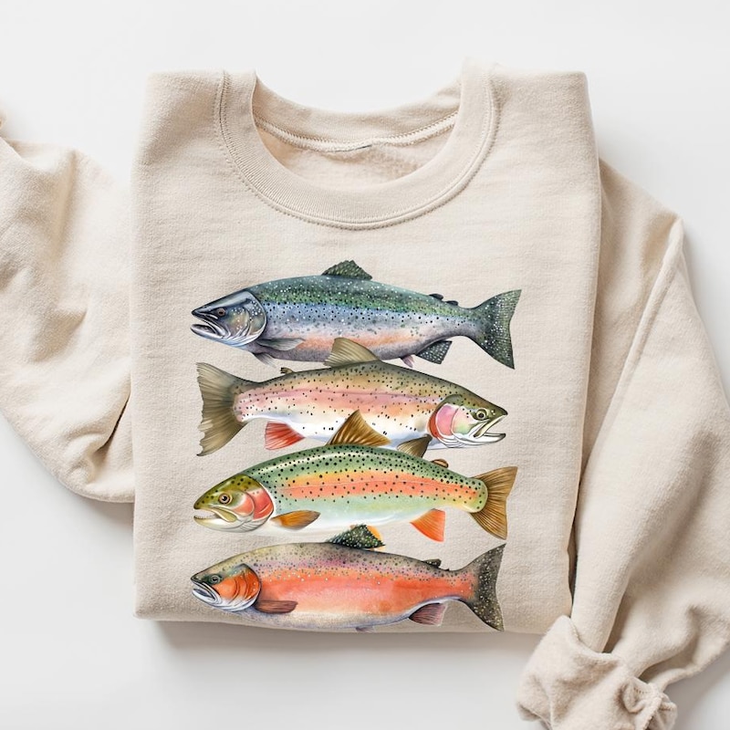 Fish Sweater - Etsy