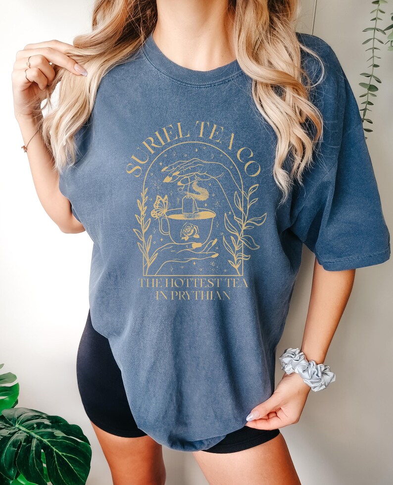 Suriel Tea Co Comfort Colors Shirt, Bookish ACOTAR T-shirt - Etsy
