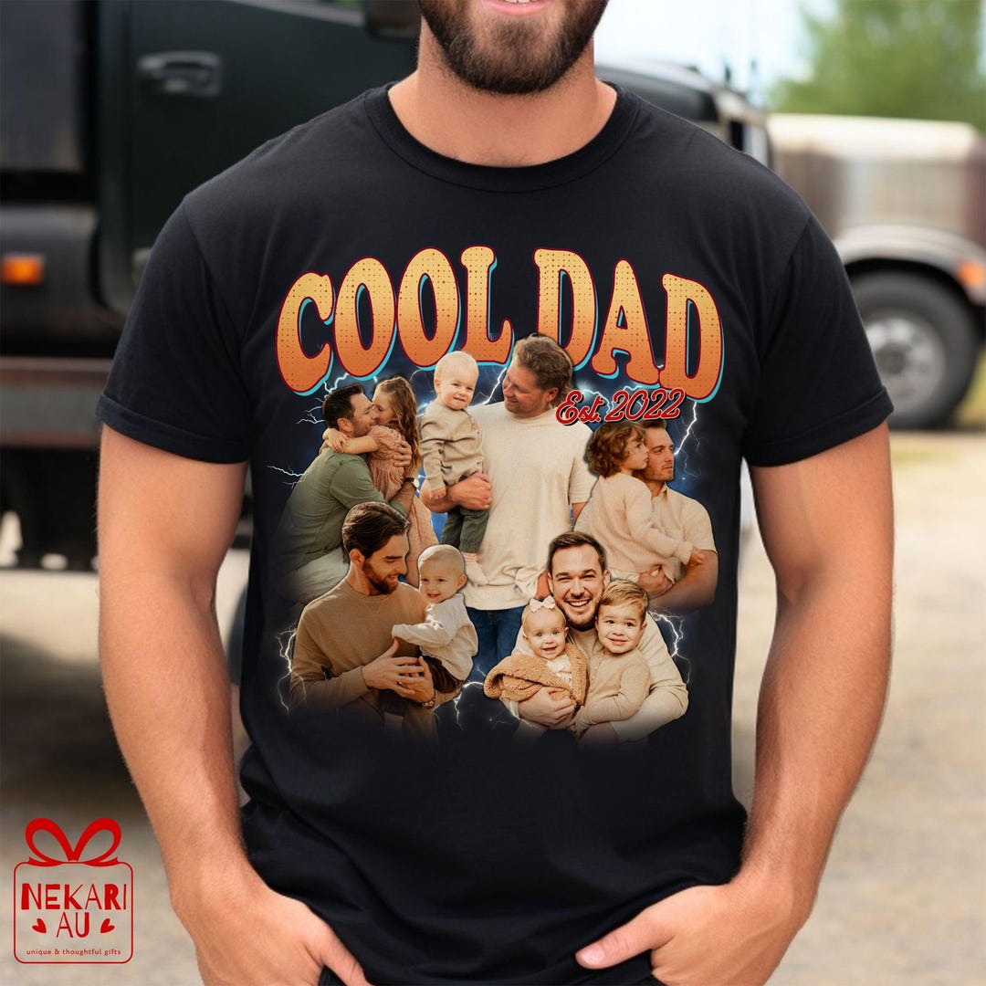 Customized Bootleg Dad Shirt, Fathers Day Gift, Best Dad Ever Shirt ...